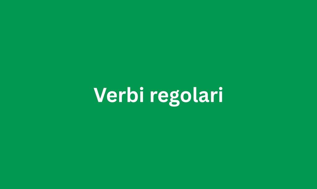 I verbi italiani: tabelle ed esempi - Grammatica Italiana